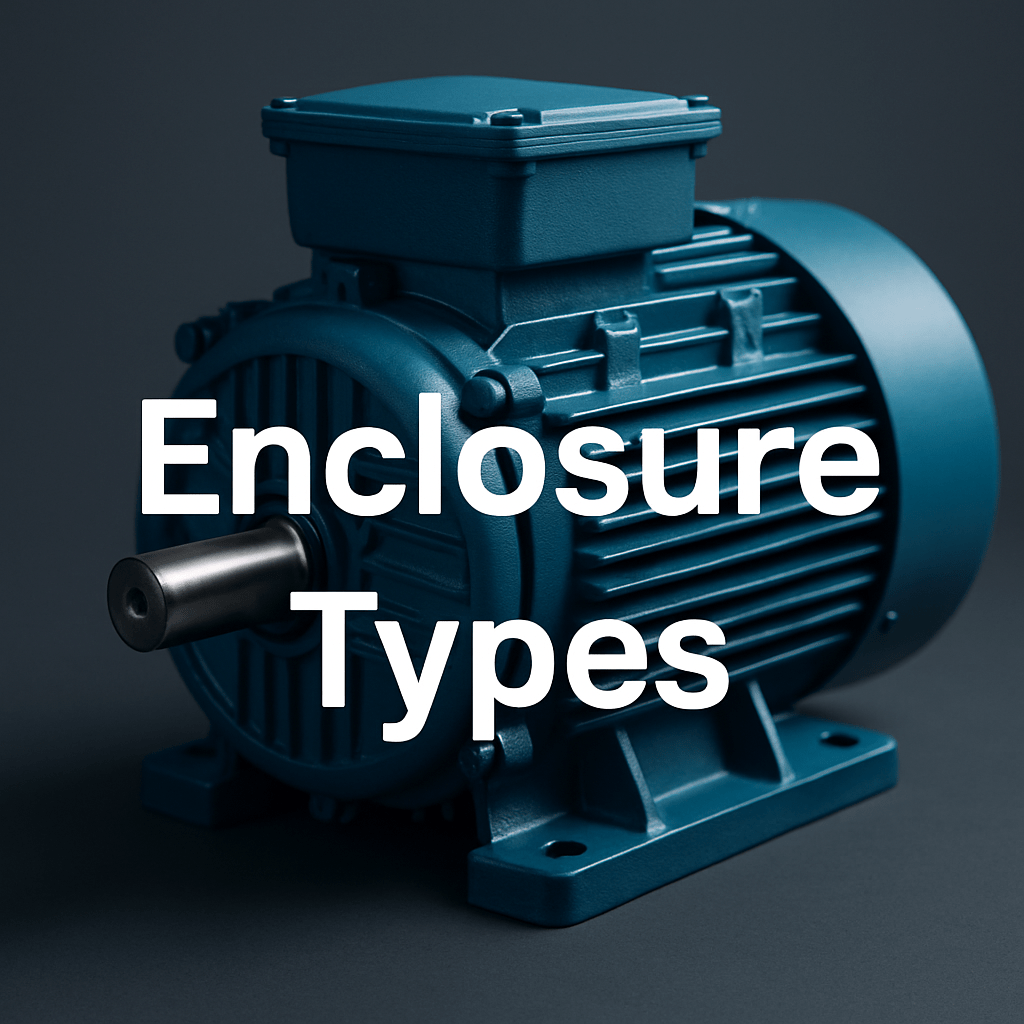 Types of Electric Motor Enclosures | Square One Electric – Square One ...