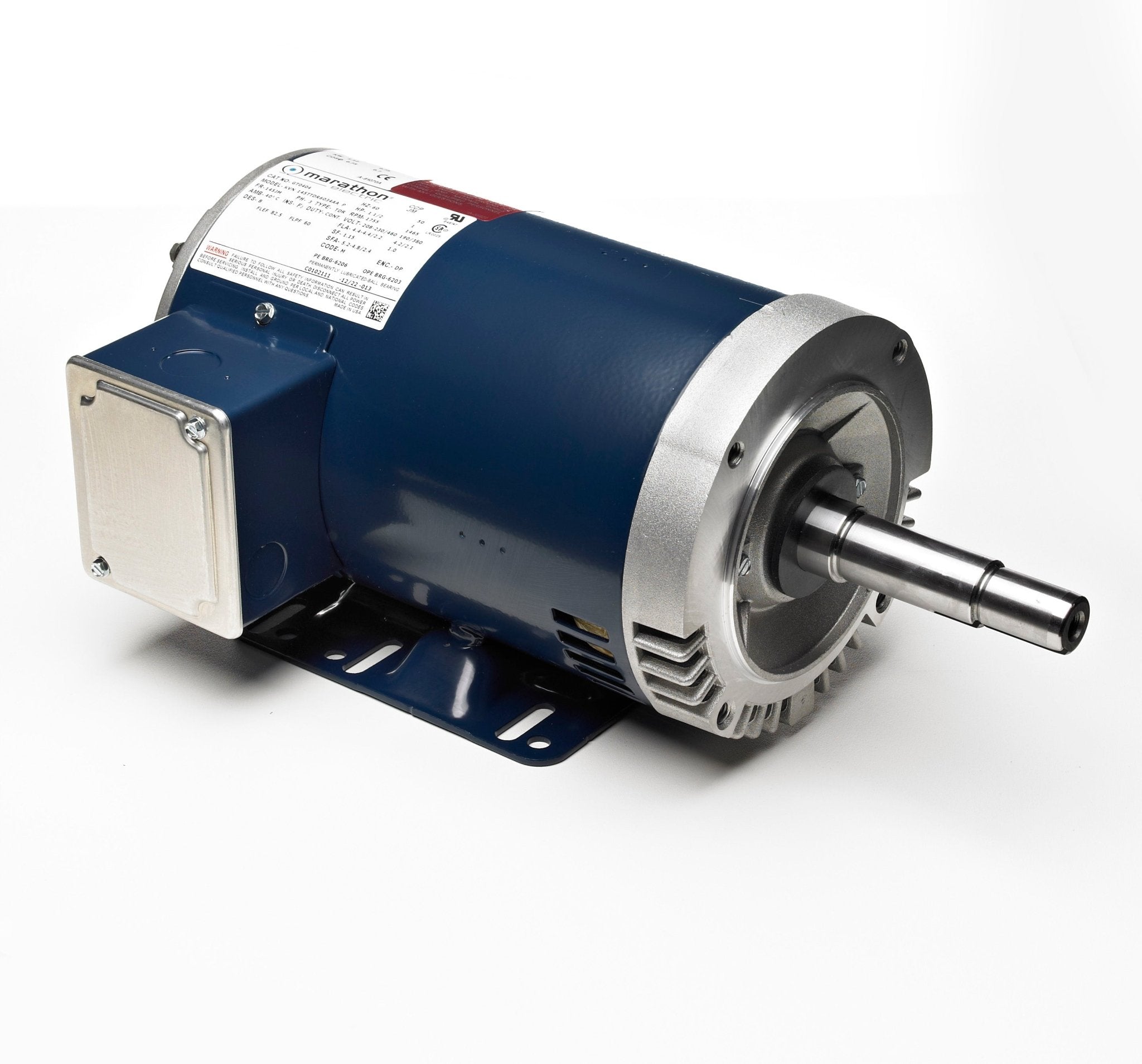 GT0403 Marathon Motor 1.5 HP | Pump Motors | Square One Electric ...